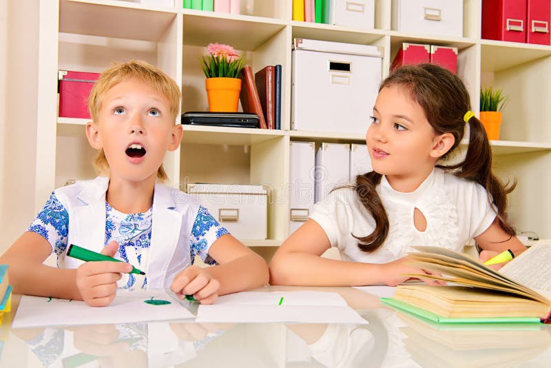 Classmates stock photo. Image of school, active, lesson - 20300066