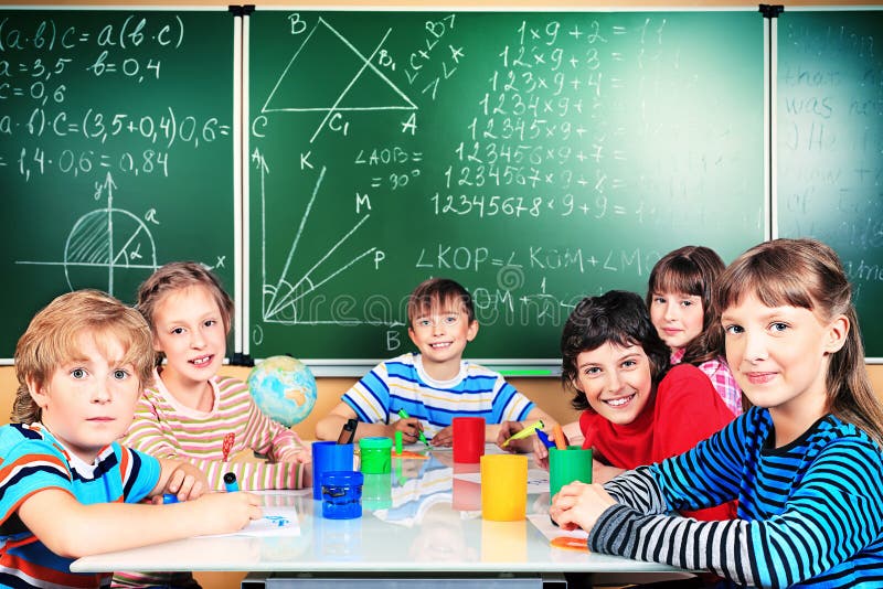 Classmates stock photo. Image of school, active, lesson - 20300066