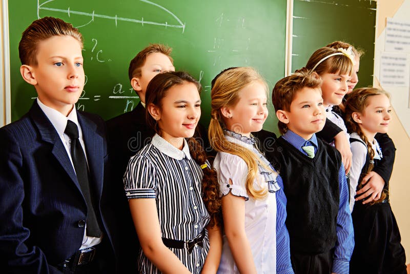 Classmates stock photo. Image of interior, happy, emotional - 43382444