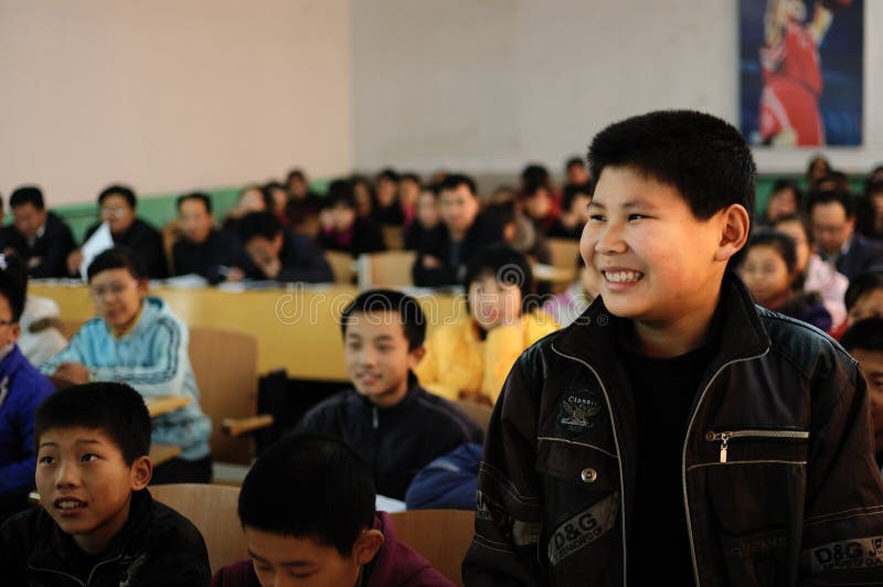 Classroom editorial stock photo. Image of room, answer - 18603013