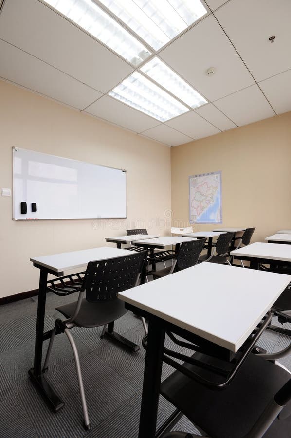 HDR of Interior of Classroom Stock Image - Image of desks, range: 15766149