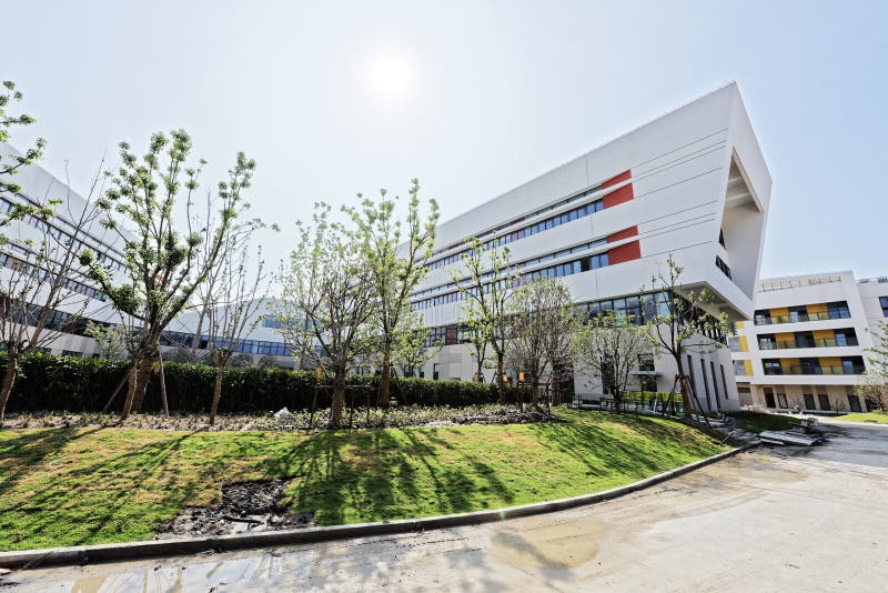 Classroom building stock photo. Image of campus, chinese - 130528144