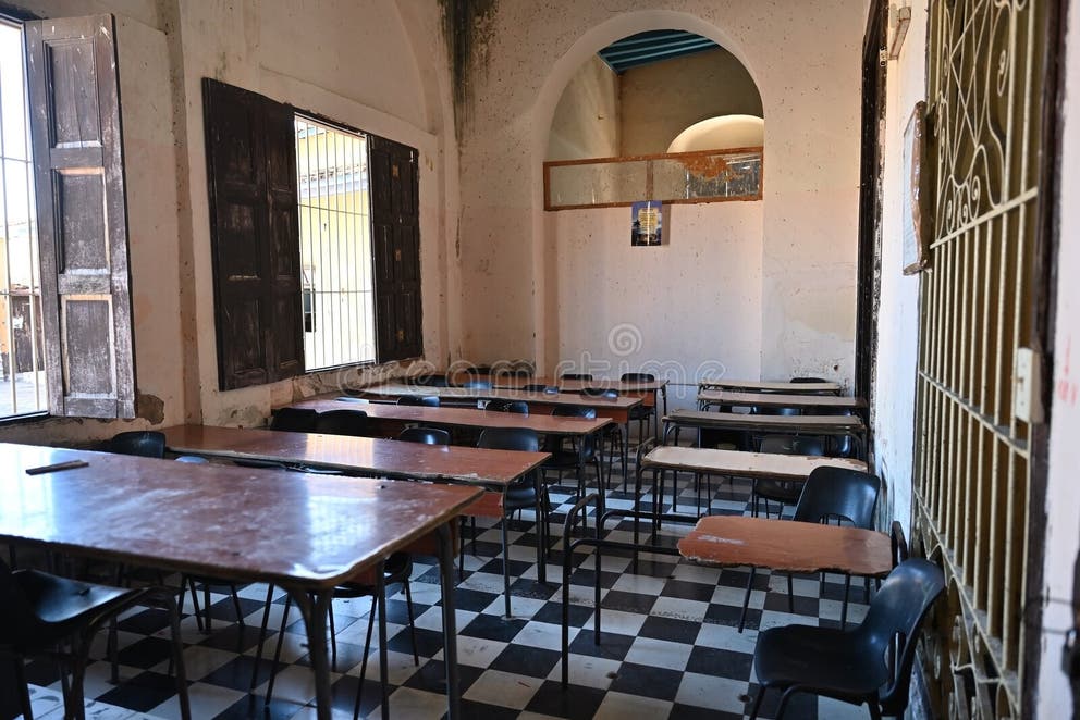 Classroom at an Elementary School in Trinidad, Cuba Editorial Image ...
