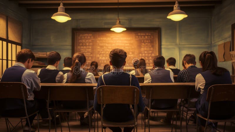 Full Classroom Stock Illustrations – 984 Full Classroom Stock ...