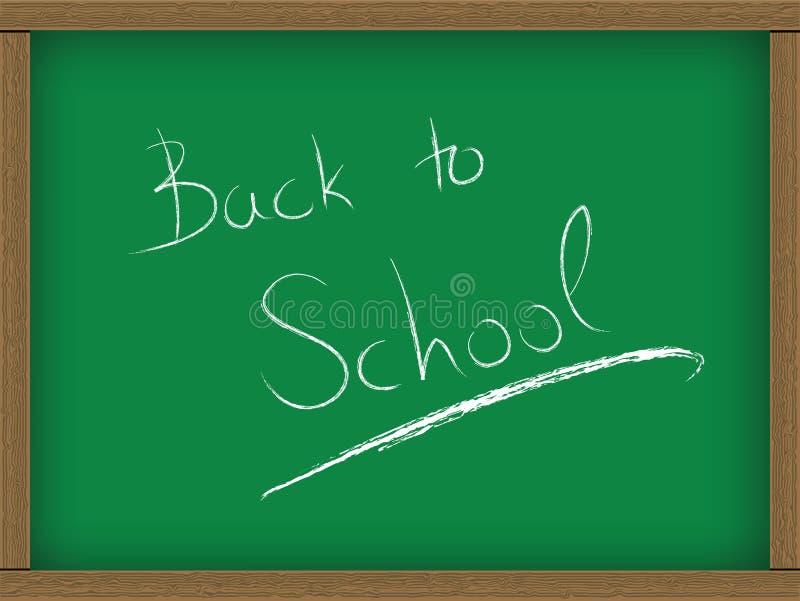 Classroom greenboard stock vector. Illustration of billboard - 15742021