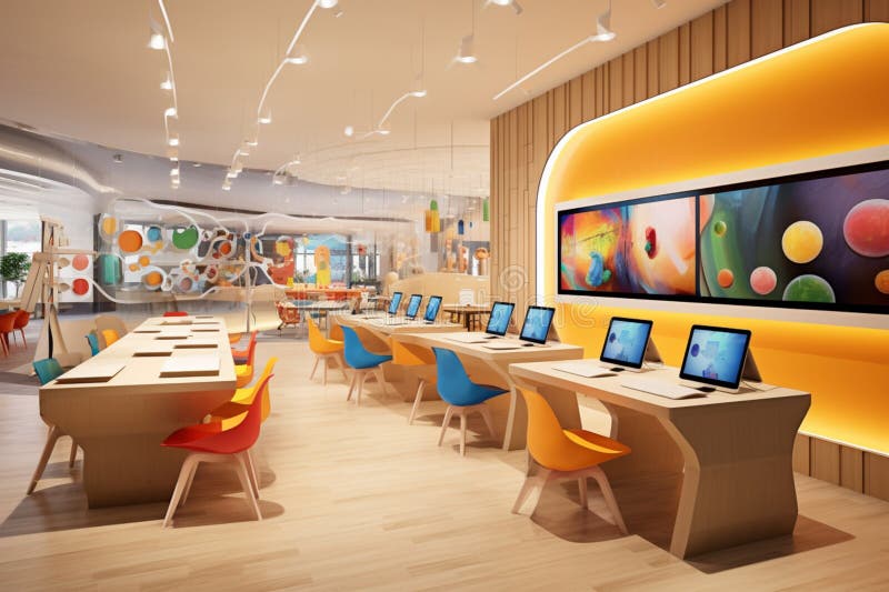 Classroom or Interactive Learning Space, Integrate Sensory Technologies ...