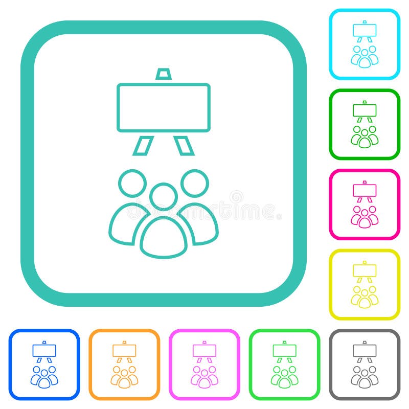 Classroom Outline Vector Icon. Thin Line Black Classroom Icon, Flat ...