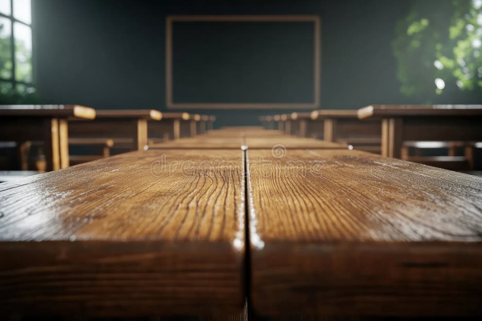 Classroom Setup for Interactive Group Activities with Chalkboard and ...