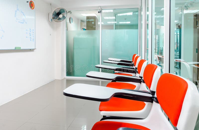 Classroom stock photo. Image of education, middle, college - 158406978