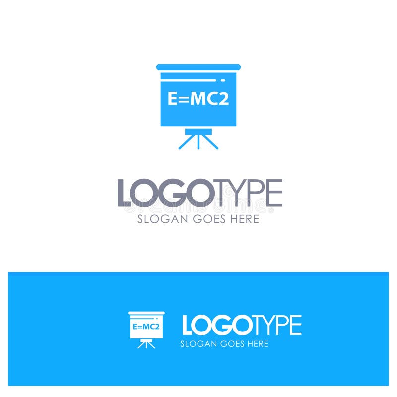 Classroom, Teacher, Board, Education Blue Logo Vector Stock Vector ...