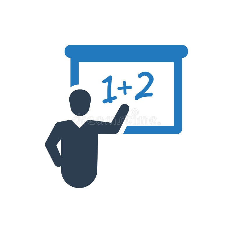 Classroom vector icon stock vector. Illustration of icon - 128916991