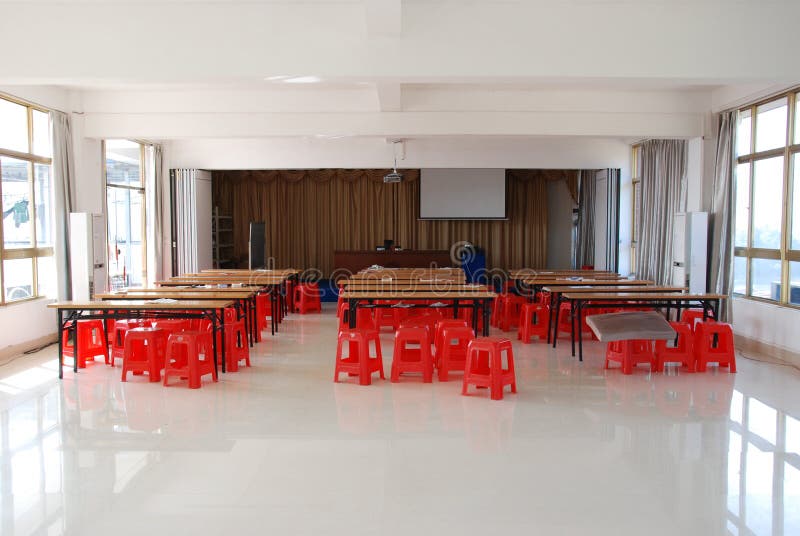 A class room stock photo. Image of interior, school - 107574212