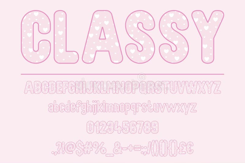 Classy Color Font Set stock vector. Illustration of lowercase - 315234514