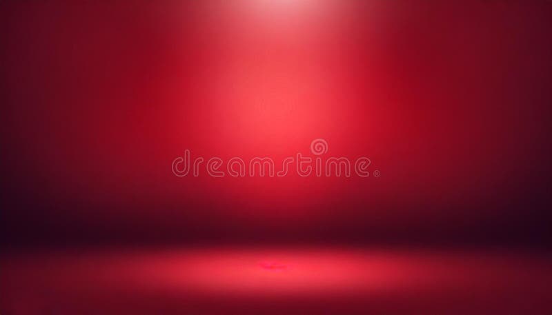 A Classy, Empty Studio Background with a Simple Red Gradient that Can ...