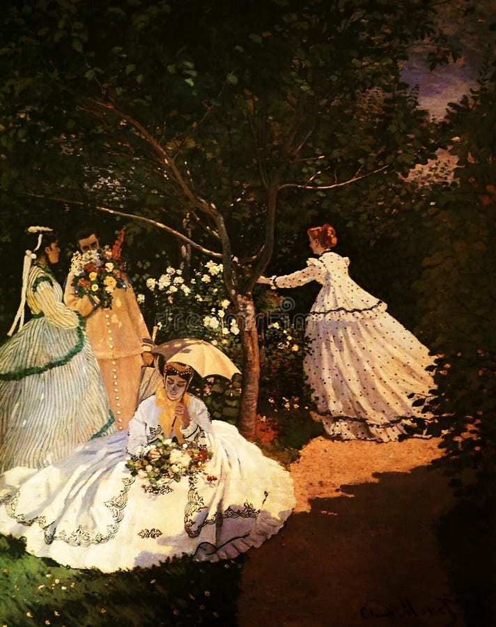 Claude Monet Was a Key Figure in the Impressionist Movement. Editorial ...