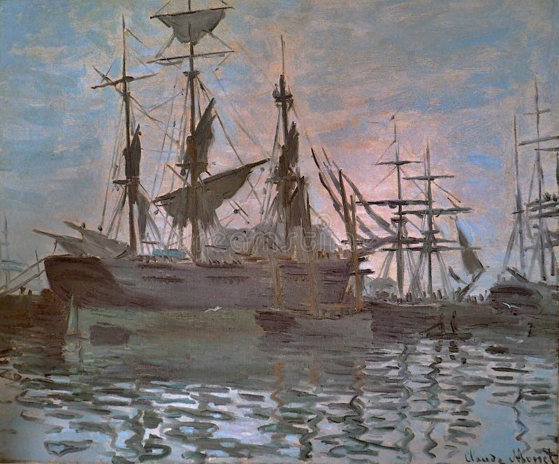 Claude Monet Was Key Figure Impressionist Movement Stock Photos - Free ...