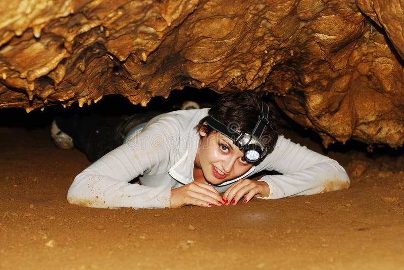 Claustrofobia foto de archivo. Imagen de explorar, mujer - 15194260