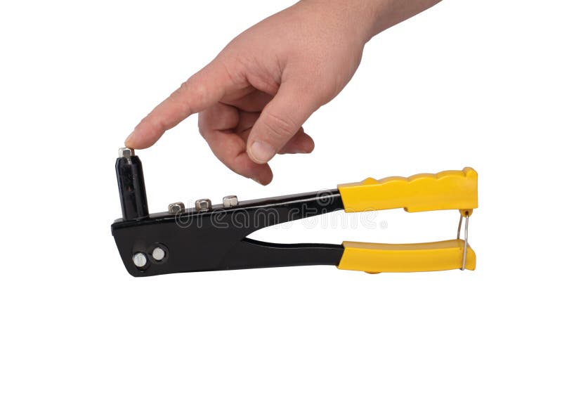 Clavar la herramienta foto de archivo. Imagen de cara - 128247892