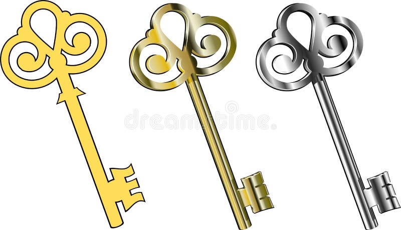 Claves Ilustraciones Stock, Vectores, Y Clipart – (36,386 Ilustraciones ...