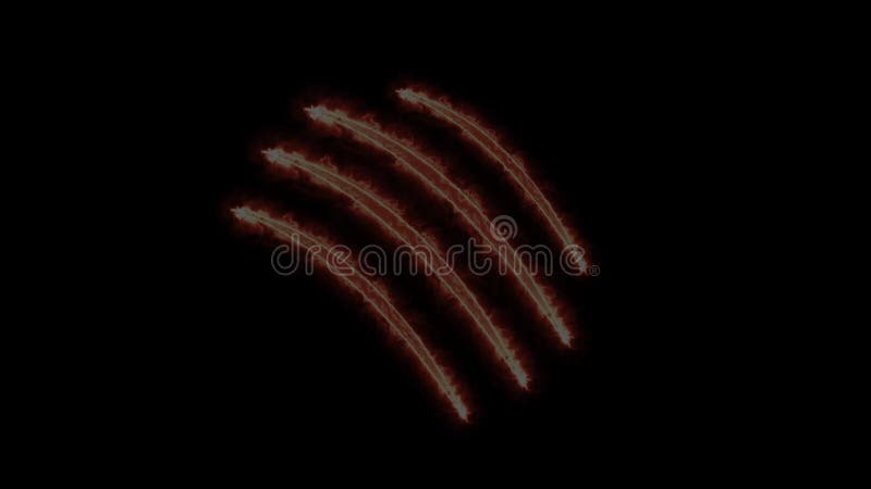 Claw Effect Animated Animal Scratch Effect Flaming Scratch Light Effect ...