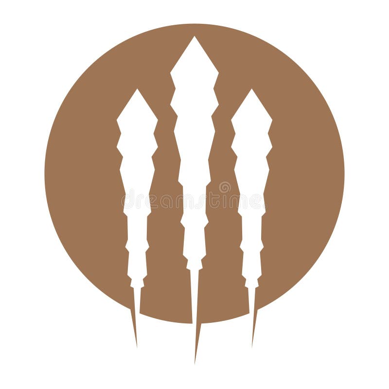 Claw icon logo design stock illustration. Illustration of bear - 270513703