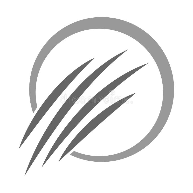 Claw icon logo design stock illustration. Illustration of power - 270513736