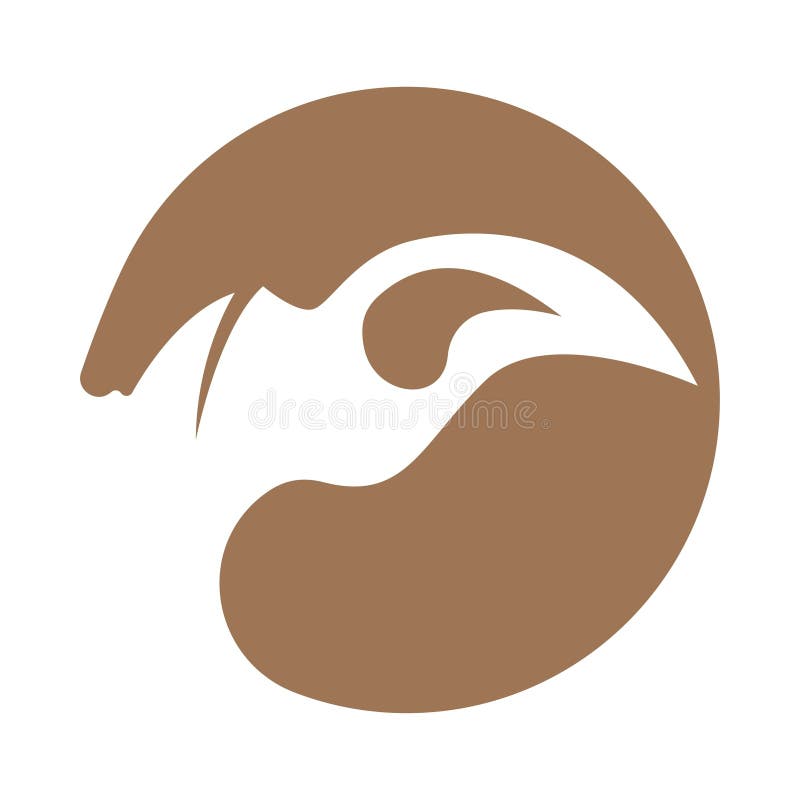 Claw icon logo design stock illustration. Illustration of silhouette ...