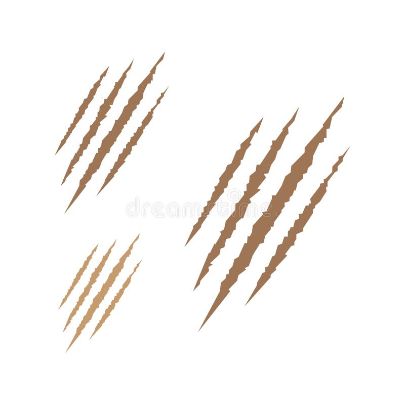 Claw icon logo design stock illustration. Illustration of footprint ...