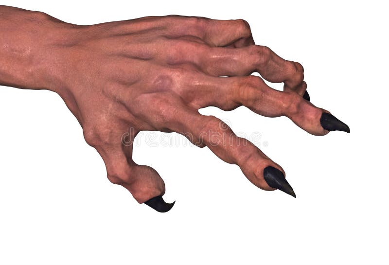 Clawing Hand Drawing Clipart