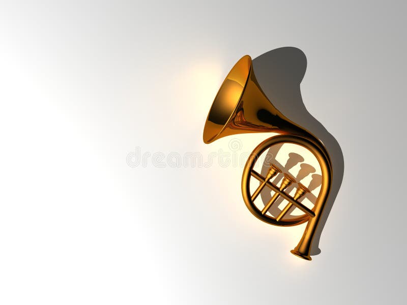 Claxon stock de ilustración. Ilustración de sonido, teatro - 4605073