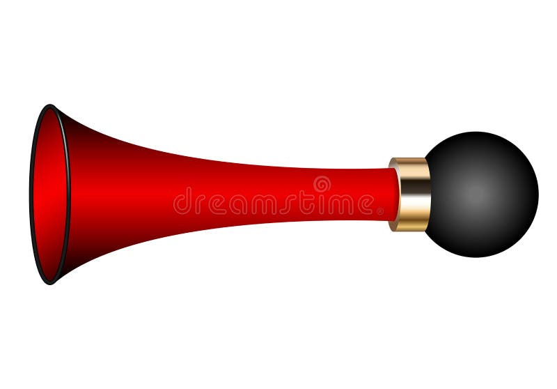 Claxon del aire ilustración del vector. Ilustración de objeto - 28940892