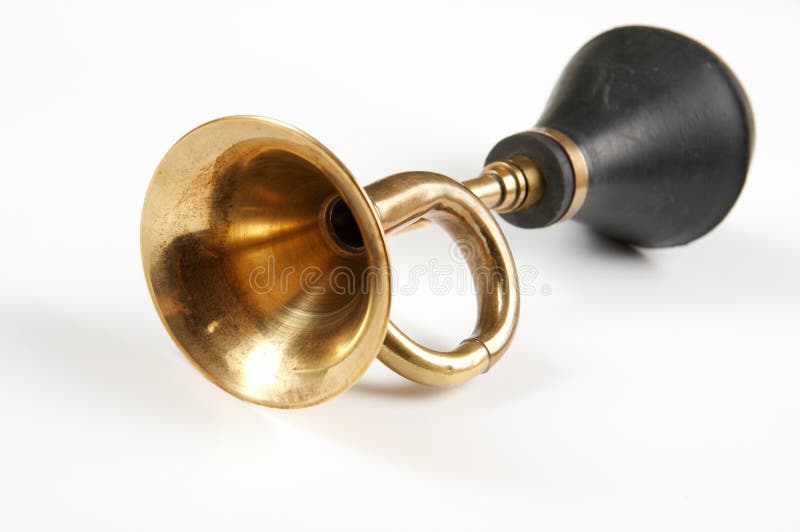 Claxon, klaxon photo stock. Image du corne, instrument - 4187912