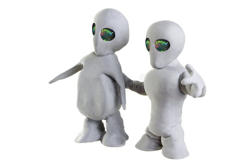 Clay Aliens stock image. Image of invasion, friends, humanoid - 35199651