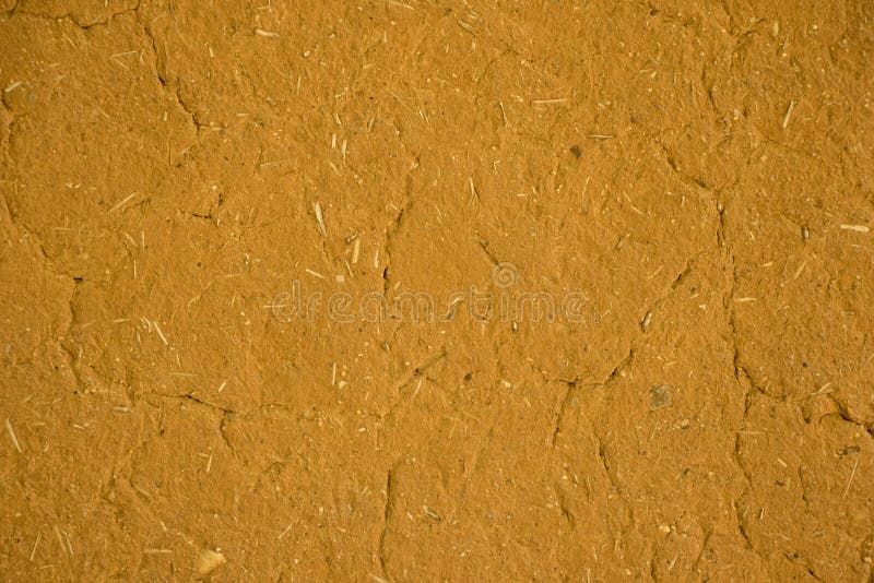 Clay Background.Texture of Clay Wall from Clay House, Stock Photo ...