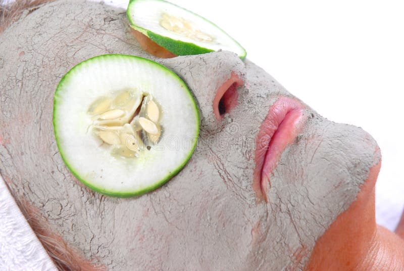 Clay Beauty Mask stock image. Image of radiance, health - 2018061