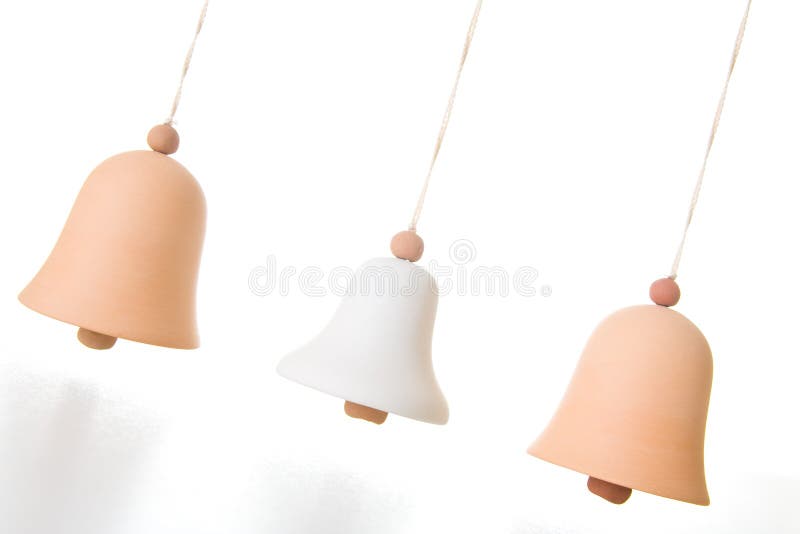 Clay bells stock image. Image of clay, crafts, wall, sale - 30740447