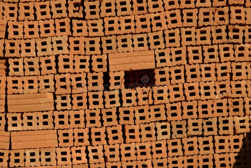 Clay bricks in burma stock photo. Image of rocks, bricks - 43610542