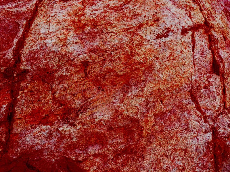 Clay Cave Red Rock Wall Surface Backdrop Stone Desert Mineral ...