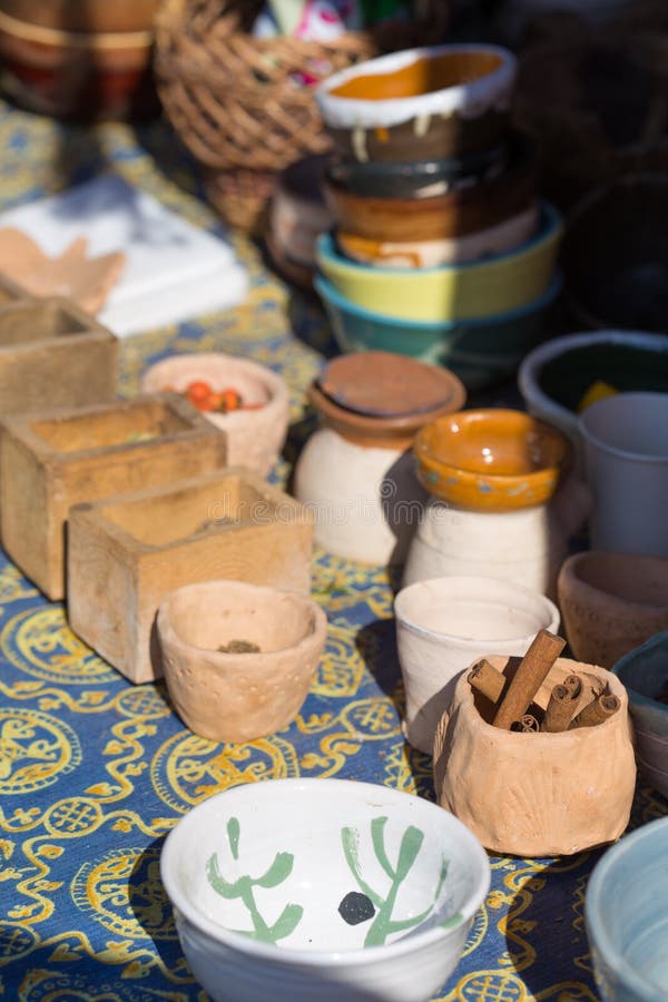 Clay and cinnamon stock photo. Image of ceramic, pattern - 38017538