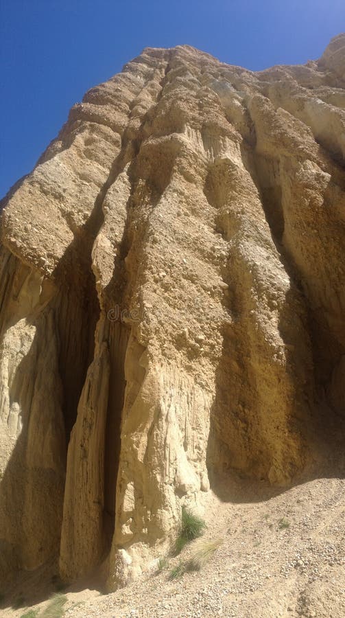 Clay cliffs Omarama stock photo. Image of rock, cliffs - 134723192