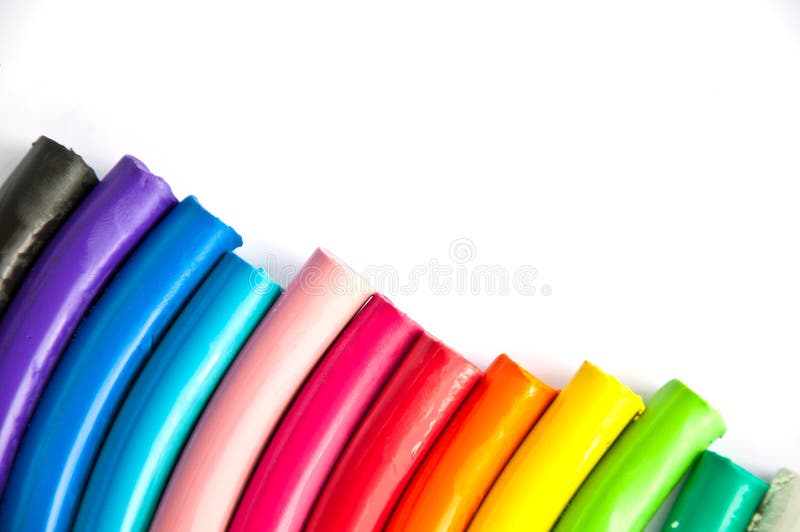 Clay colours stock image. Image of crafting, multicoloured - 18094667