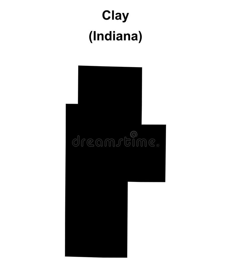 Clay outline map stock illustration. Illustration of outline - 357980653