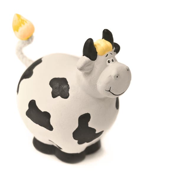Clay cow stock photo. Image of animal, cheerful, fauna - 19403722
