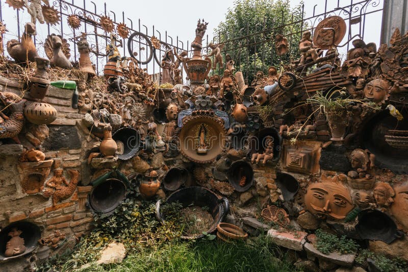 Clay Crafts, Typical Mexican Tradition Placed on the Wall, Pots ...