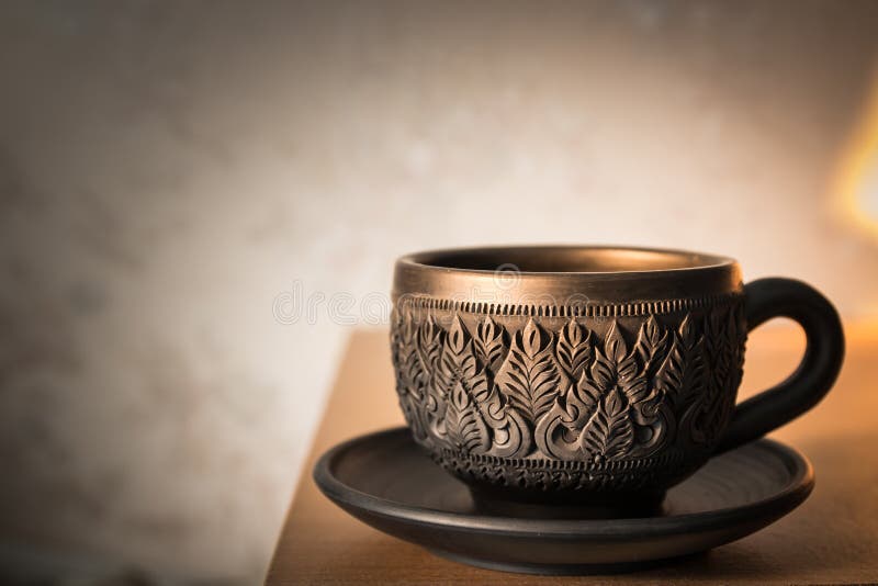 Clay cup sculpture stock image. Image of hobby, craft - 38873551