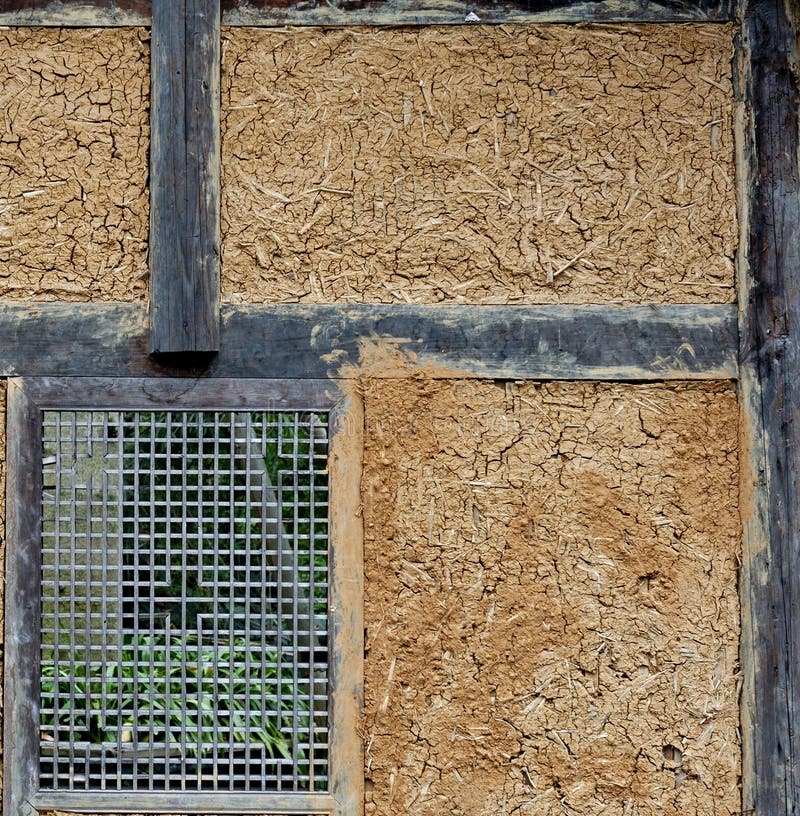 Clay exterior wall stock image. Image of wall, textures - 24888365