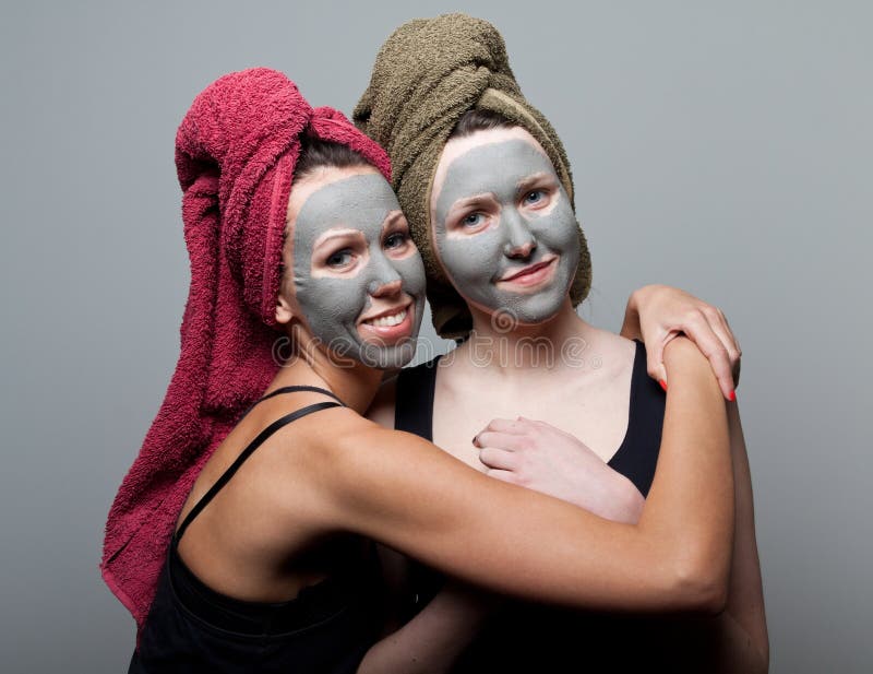 Clay facial mask stock photo. Image of female, health - 29759230
