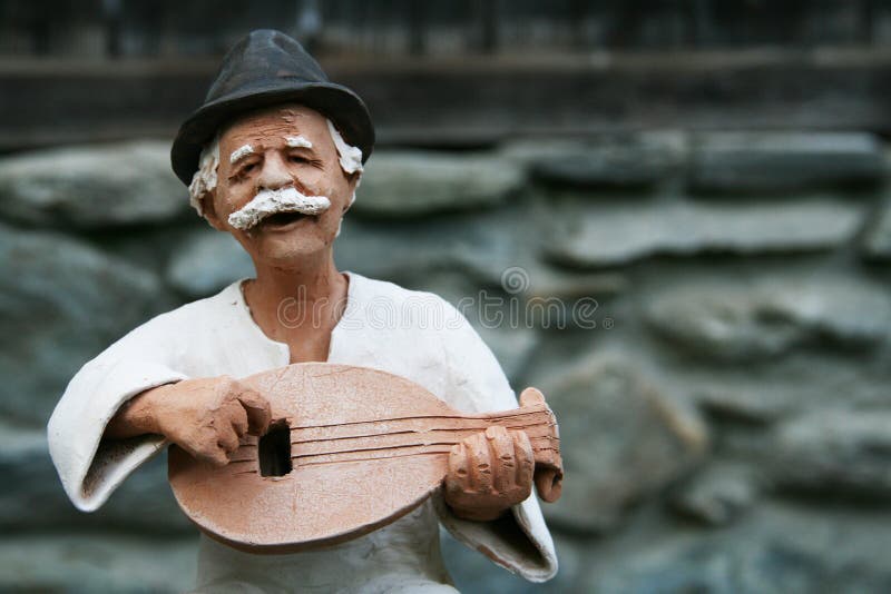 Clay figurine stock photo. Image of figurine, handmade - 49013588