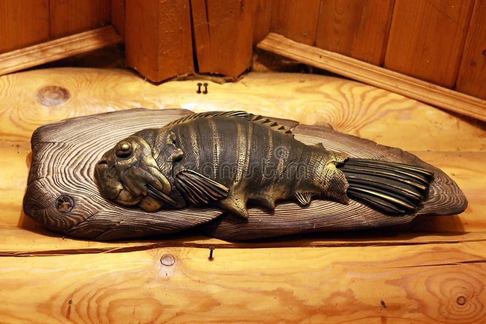 Clay fish stock image. Image of black, coil, souvenir - 50529715