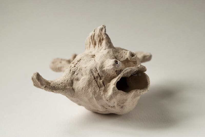 Clay Fish stock image. Image of mouth, fins, grey, eyes - 82160529
